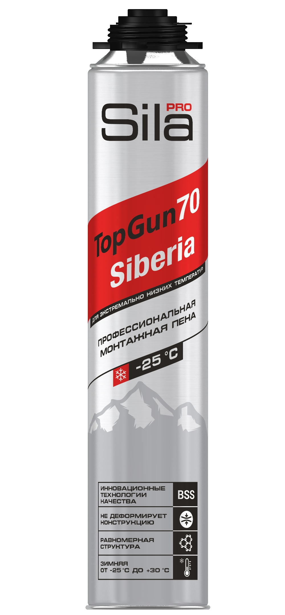 Sila PRO TopGun Siberia 70, Зима
